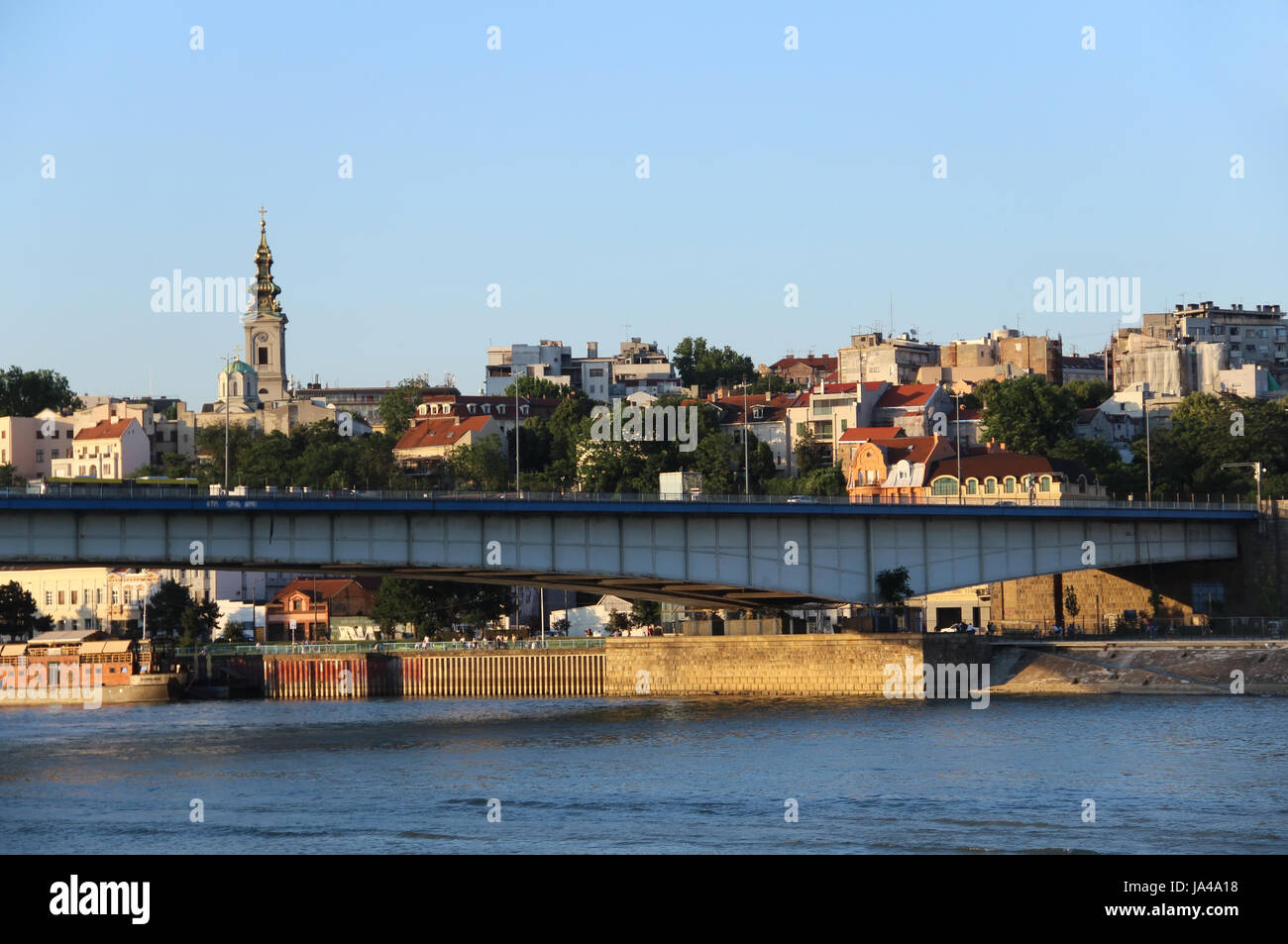 Belgrade dock hi-res stock photography and images - Alamy