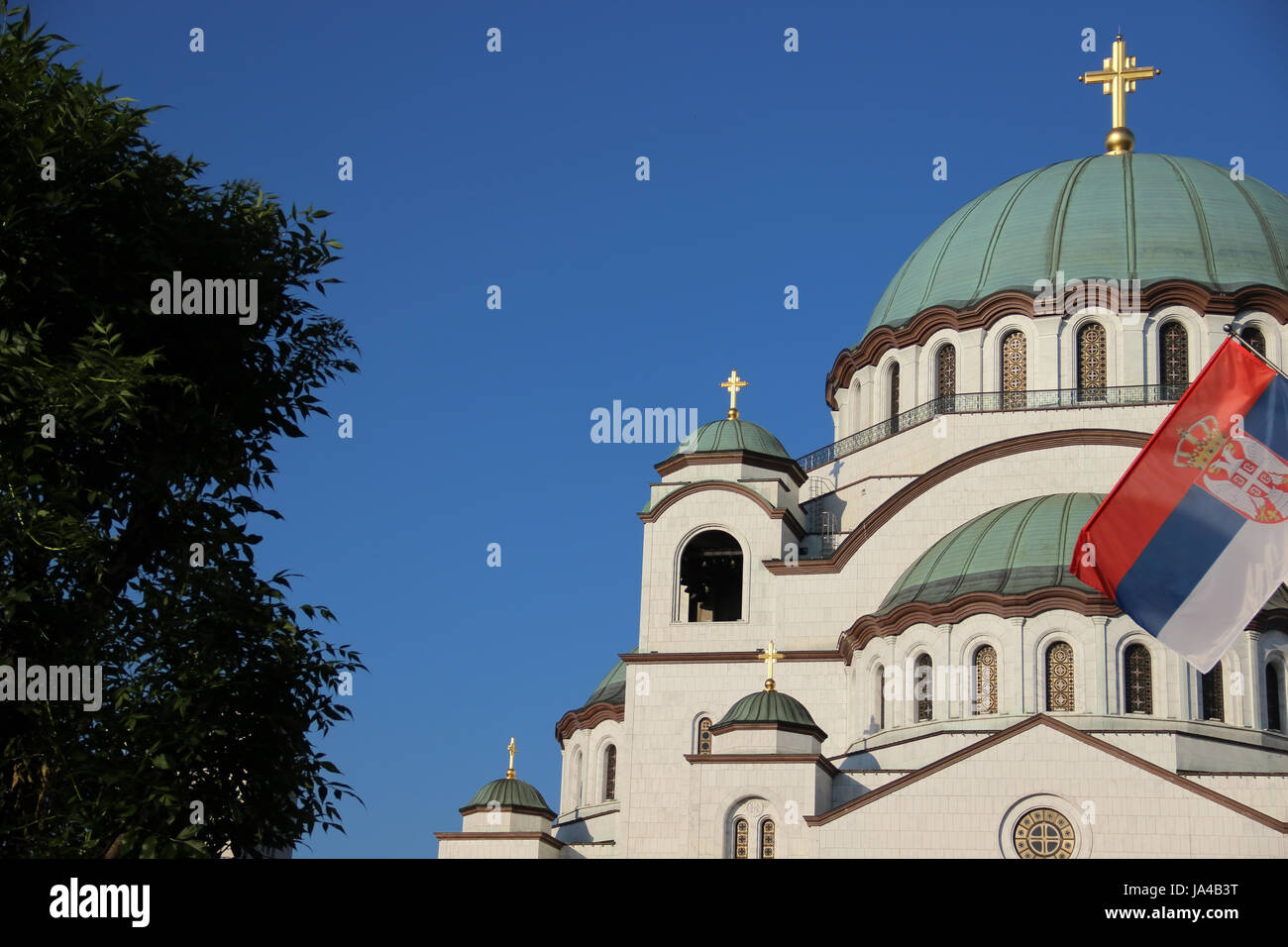 Church of Saint Sava Stock Photo - Alamy