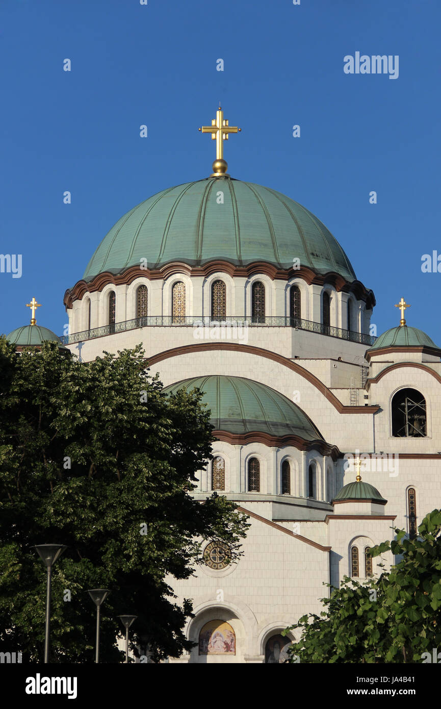 Church of Saint Sava Stock Photo - Alamy