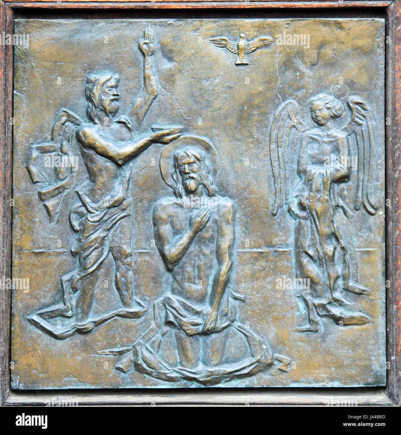 Relief sculpture saints christian hi-res stock photography and images ...