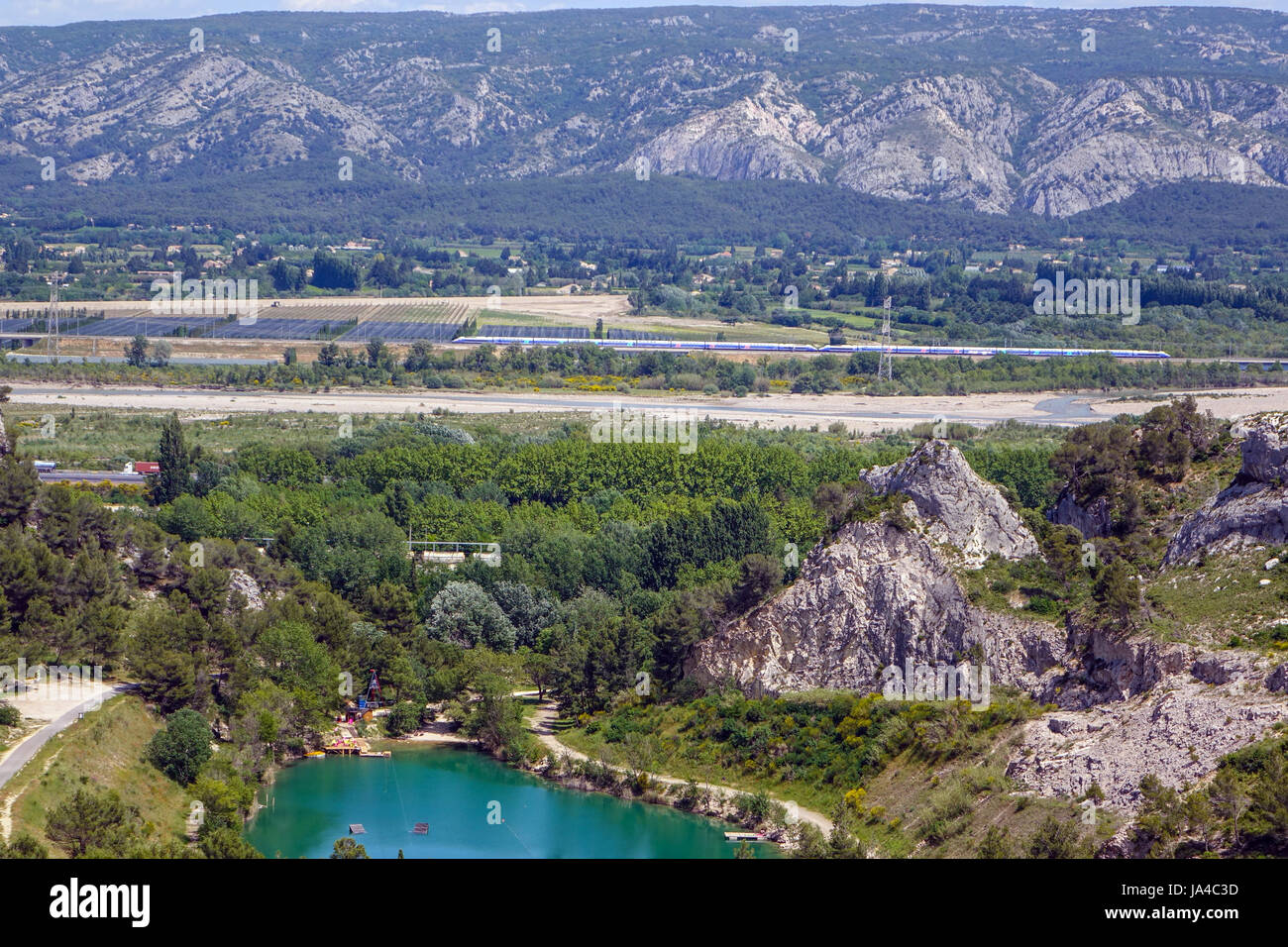 Durance river train hi-res stock photography and images - Alamy