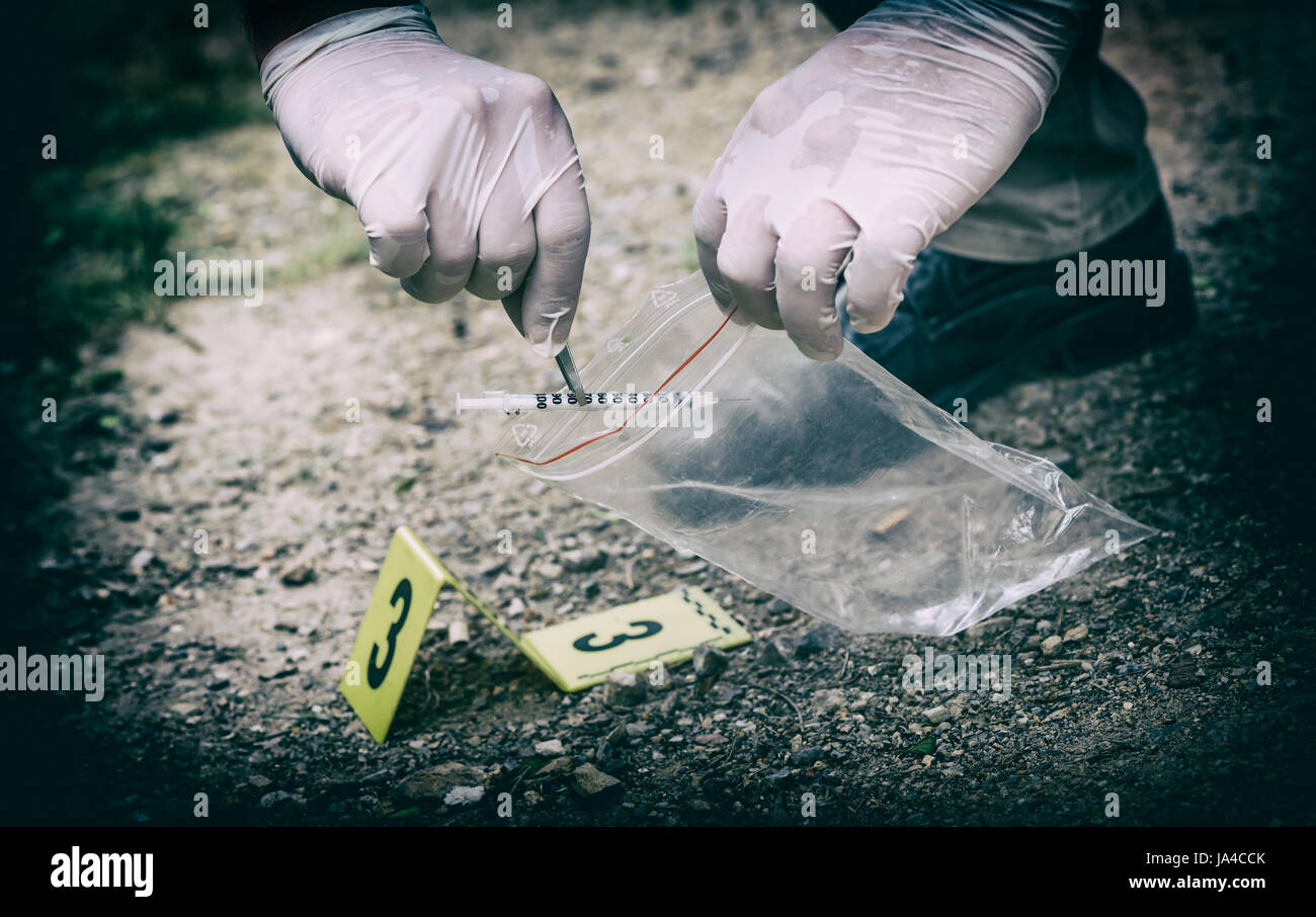 Crime scene investigation Stock Photo - Alamy