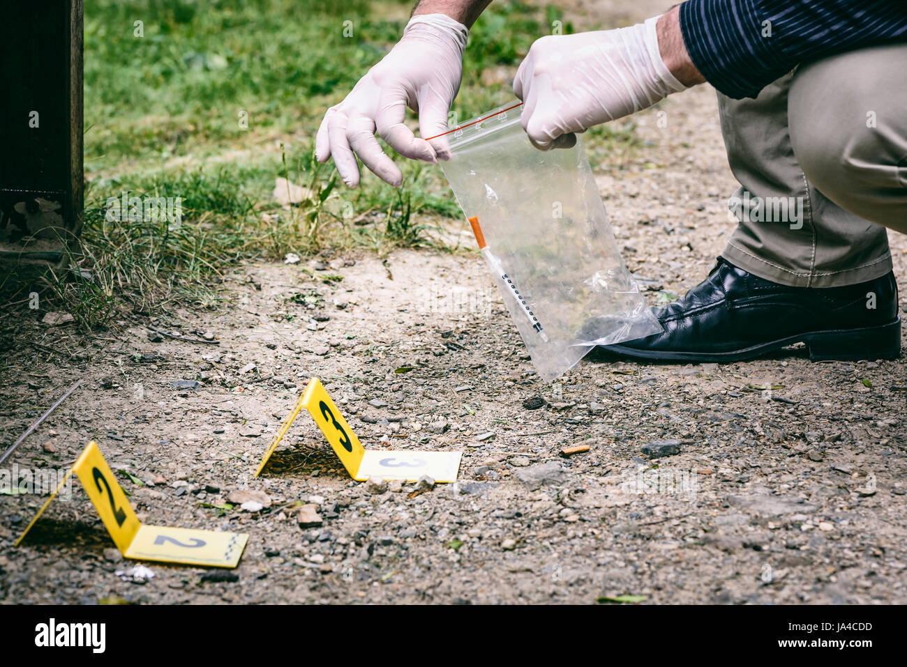 Crime scene investigation Stock Photo - Alamy