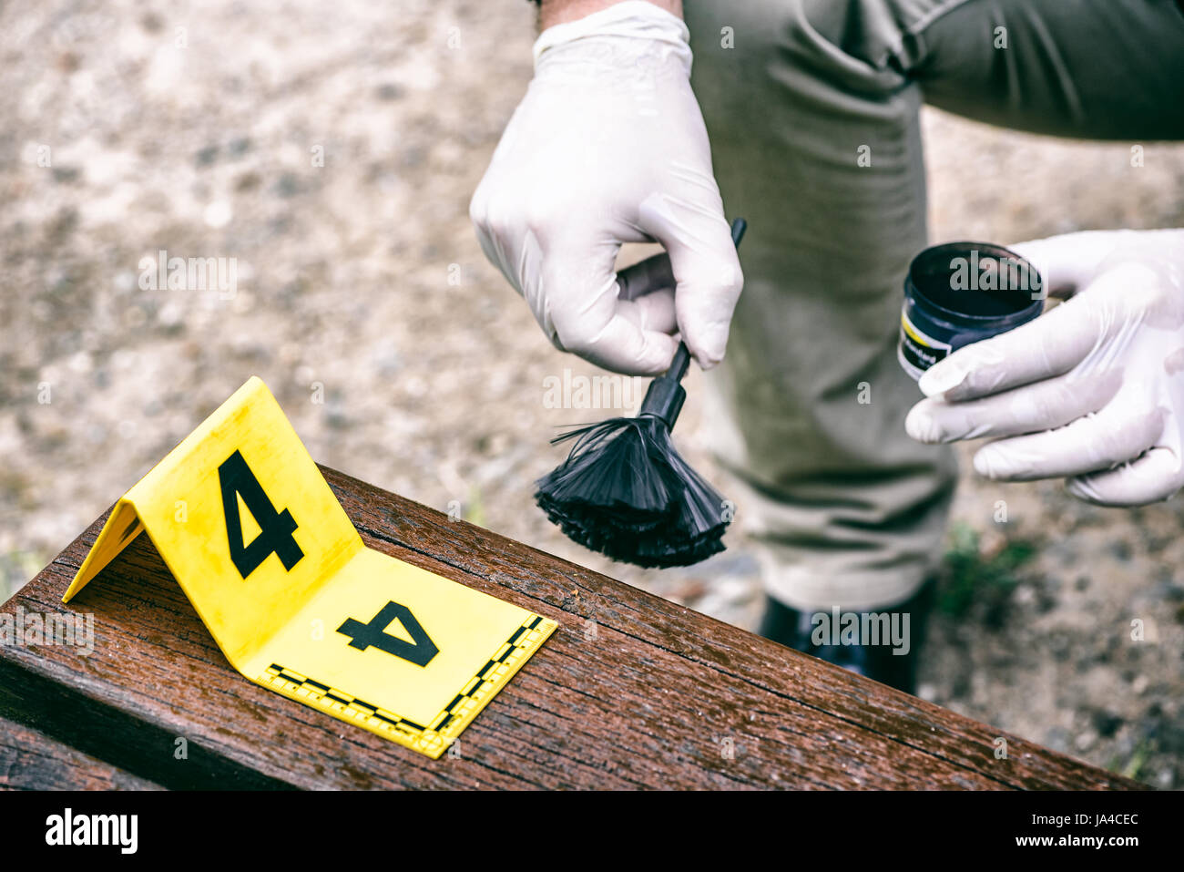 Crime scene investigation Stock Photo - Alamy
