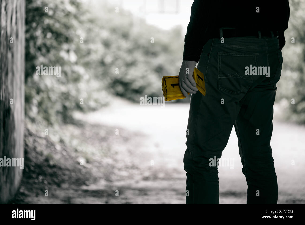 Crime scene number hi-res stock photography and images - Alamy