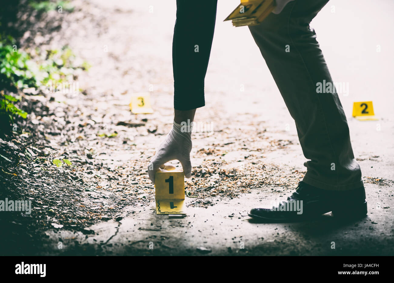 Crime scene investigation Stock Photo - Alamy