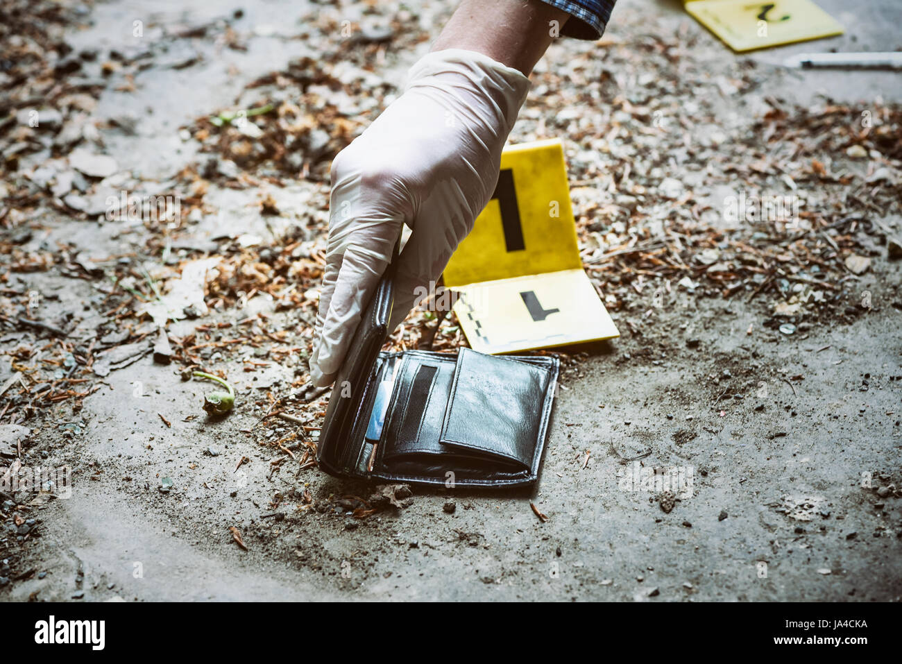 Crime scene investigation Stock Photo - Alamy