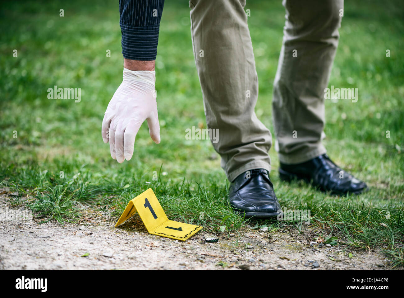 Crime scene investigation Stock Photo - Alamy