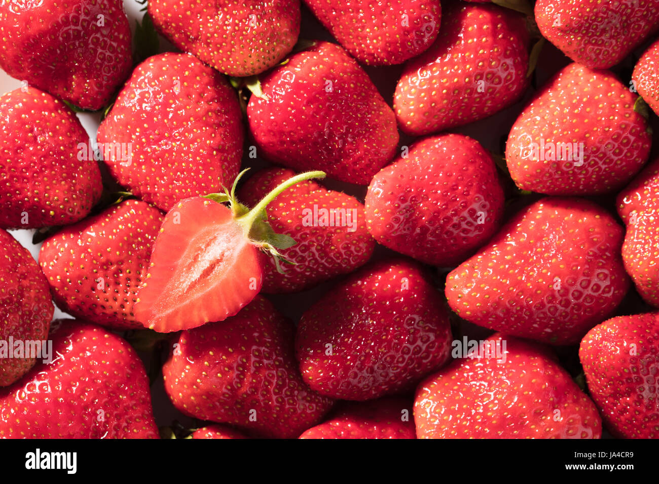 Strawberry Texture Stock Photos & Strawberry Texture Stock Images - Alamy