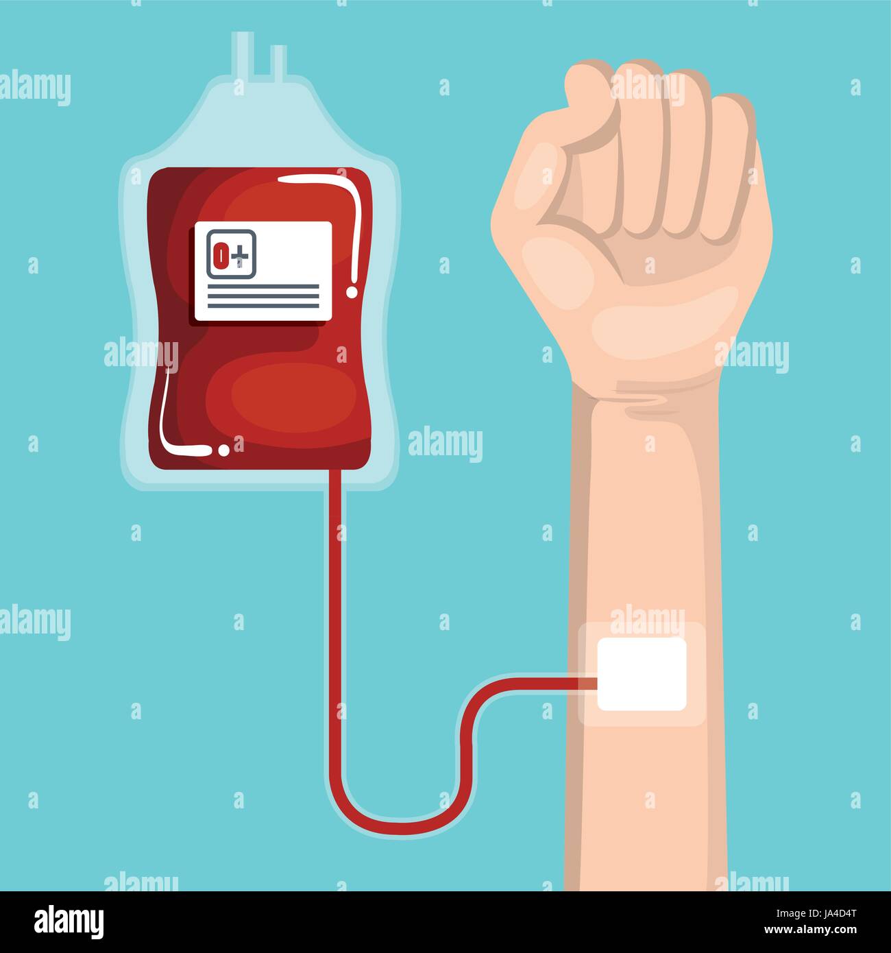 Unit blood transfusion Stock Vector Images - Alamy