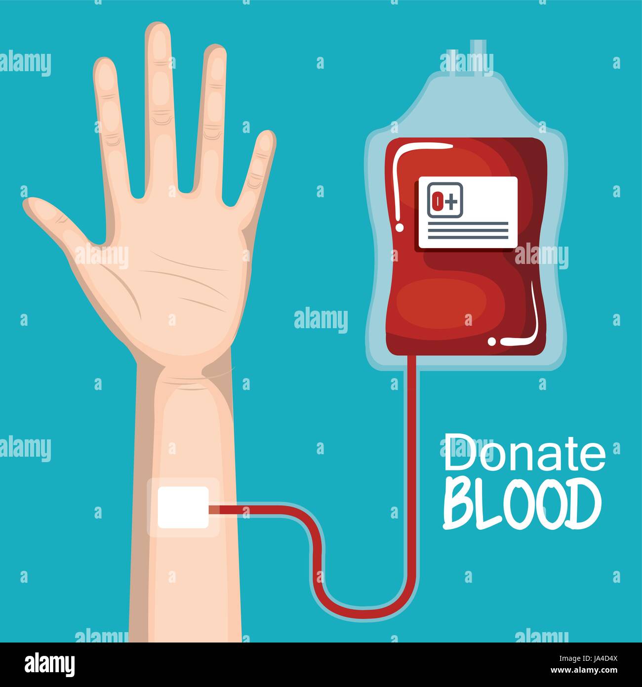 Donating blood design Stock Vector Image & Art - Alamy