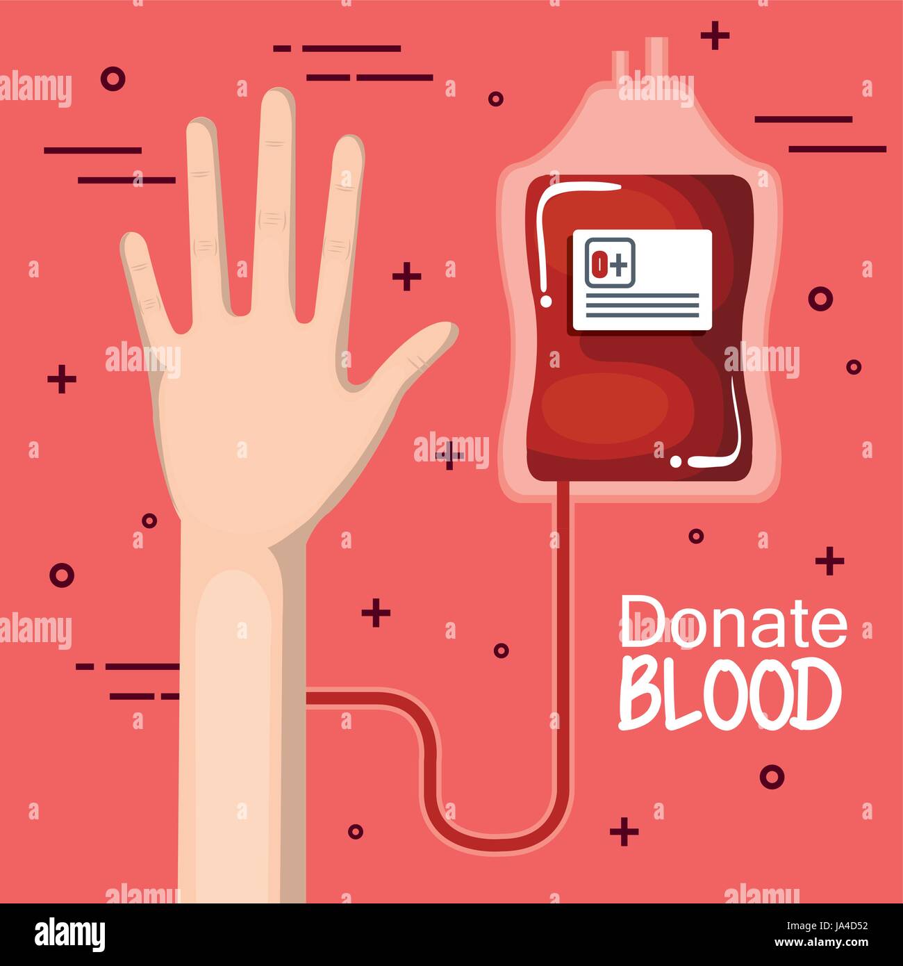 Unit blood transfusion Stock Vector Images - Alamy