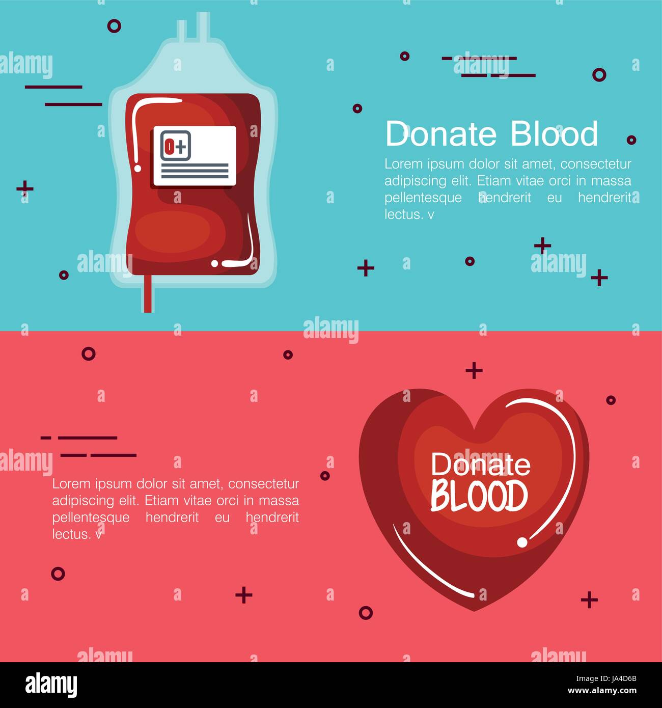 Unit blood transfusion Stock Vector Images - Alamy