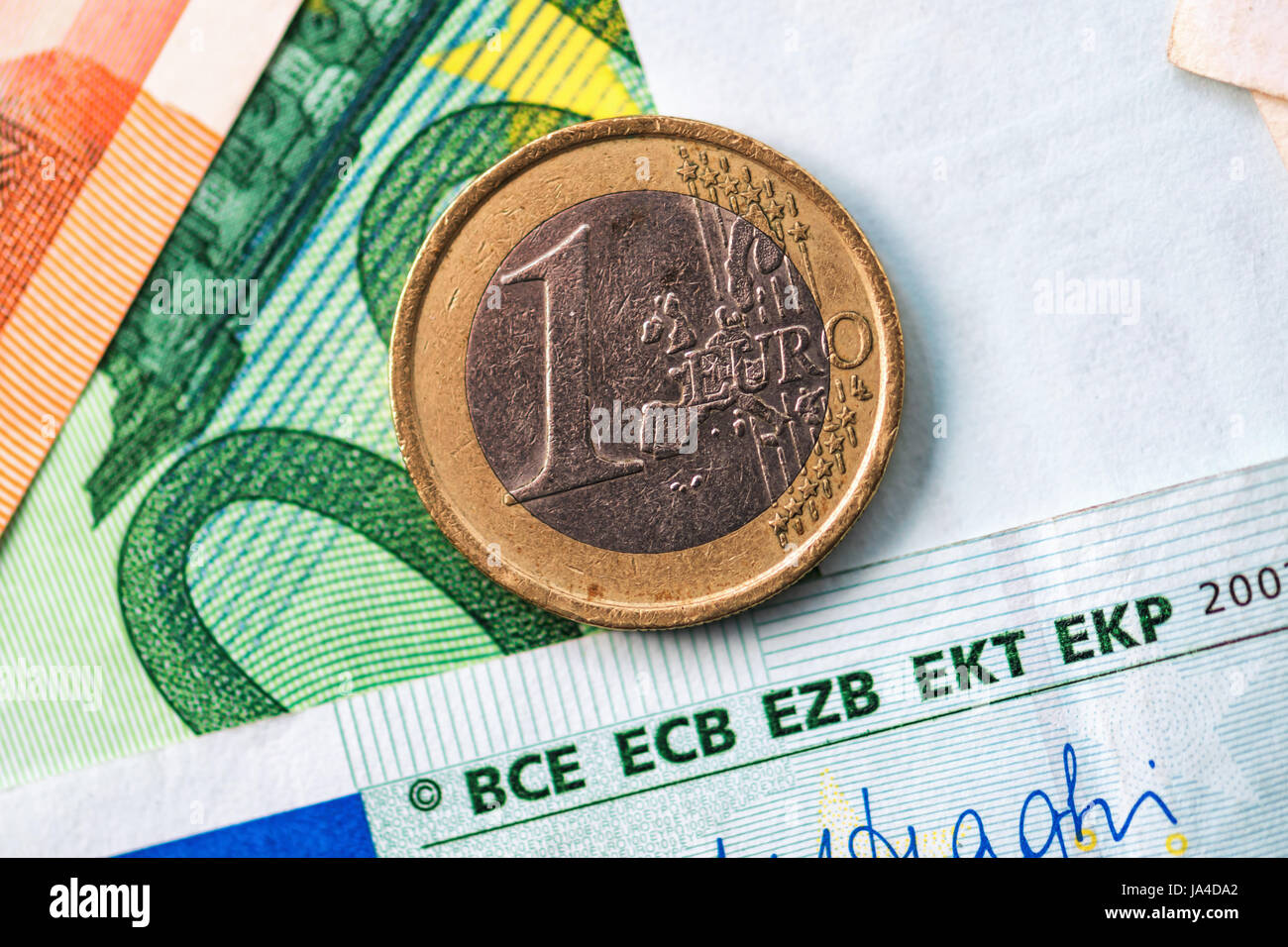 euro cash background closeup Stock Photo - Alamy