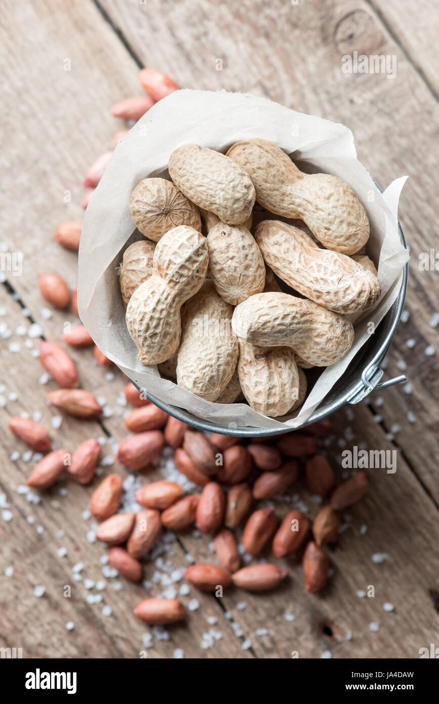 Roasted salted peanuts background hi-res stock photography and images ...