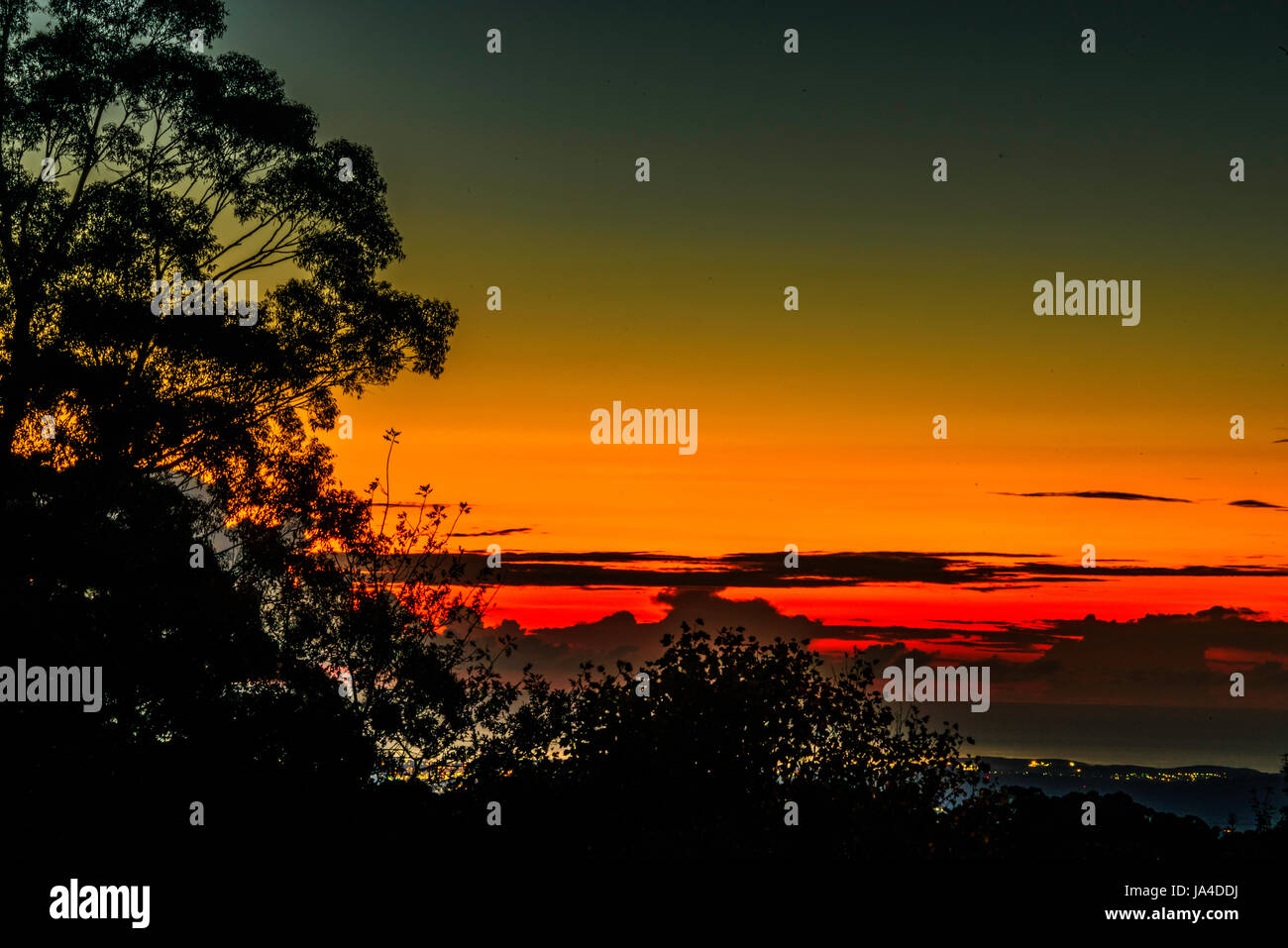 Sunrise at Mount Murray, NSW Stock Photo - Alamy
