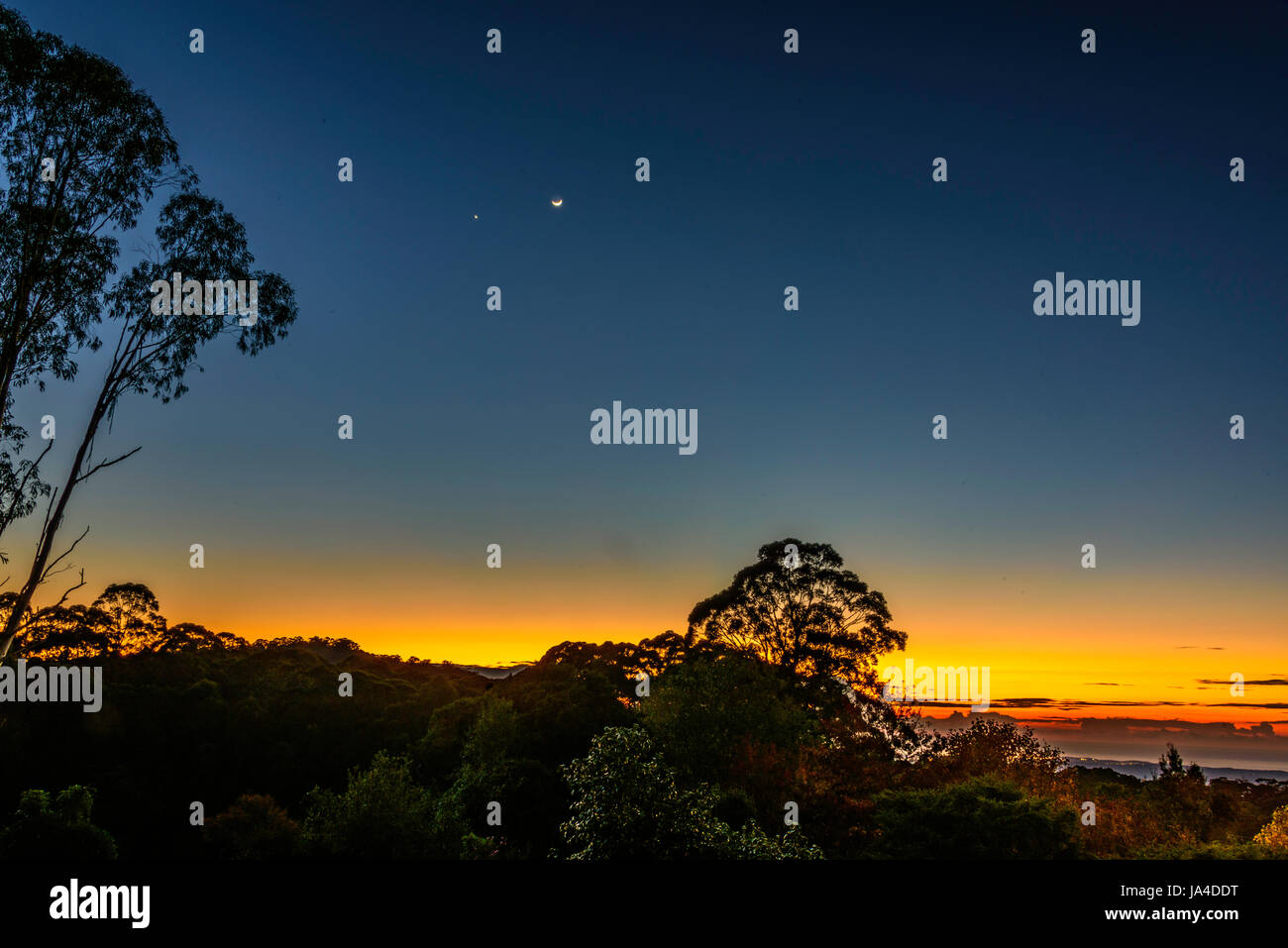 Sunrise at Mount Murray, NSW Stock Photo - Alamy