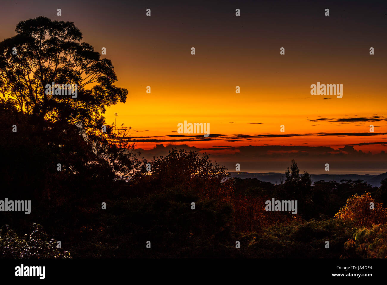 Sunrise at Mount Murray, NSW Stock Photo - Alamy