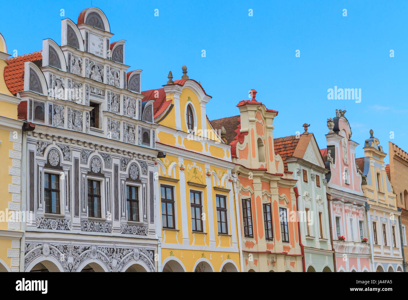 blue, house, building, beautiful, beauteously, nice, historical, houses ...