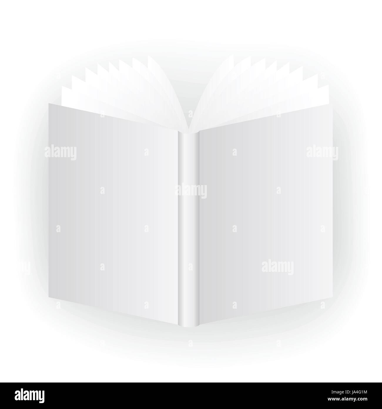 l illustration with open book for your design Stock Photo - Alamy