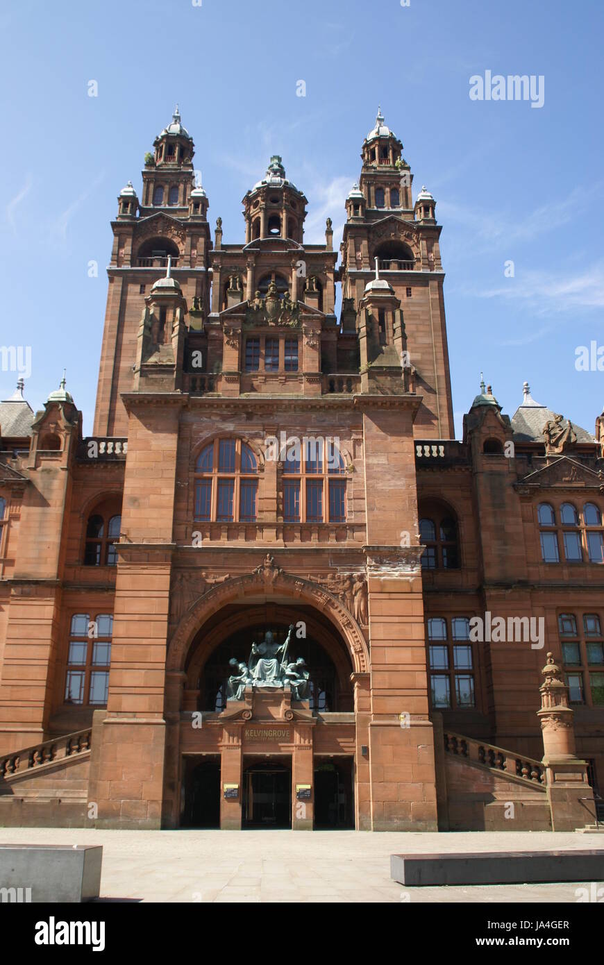 baroque, museum, scotland, glasgow, art gallery, house, building ...