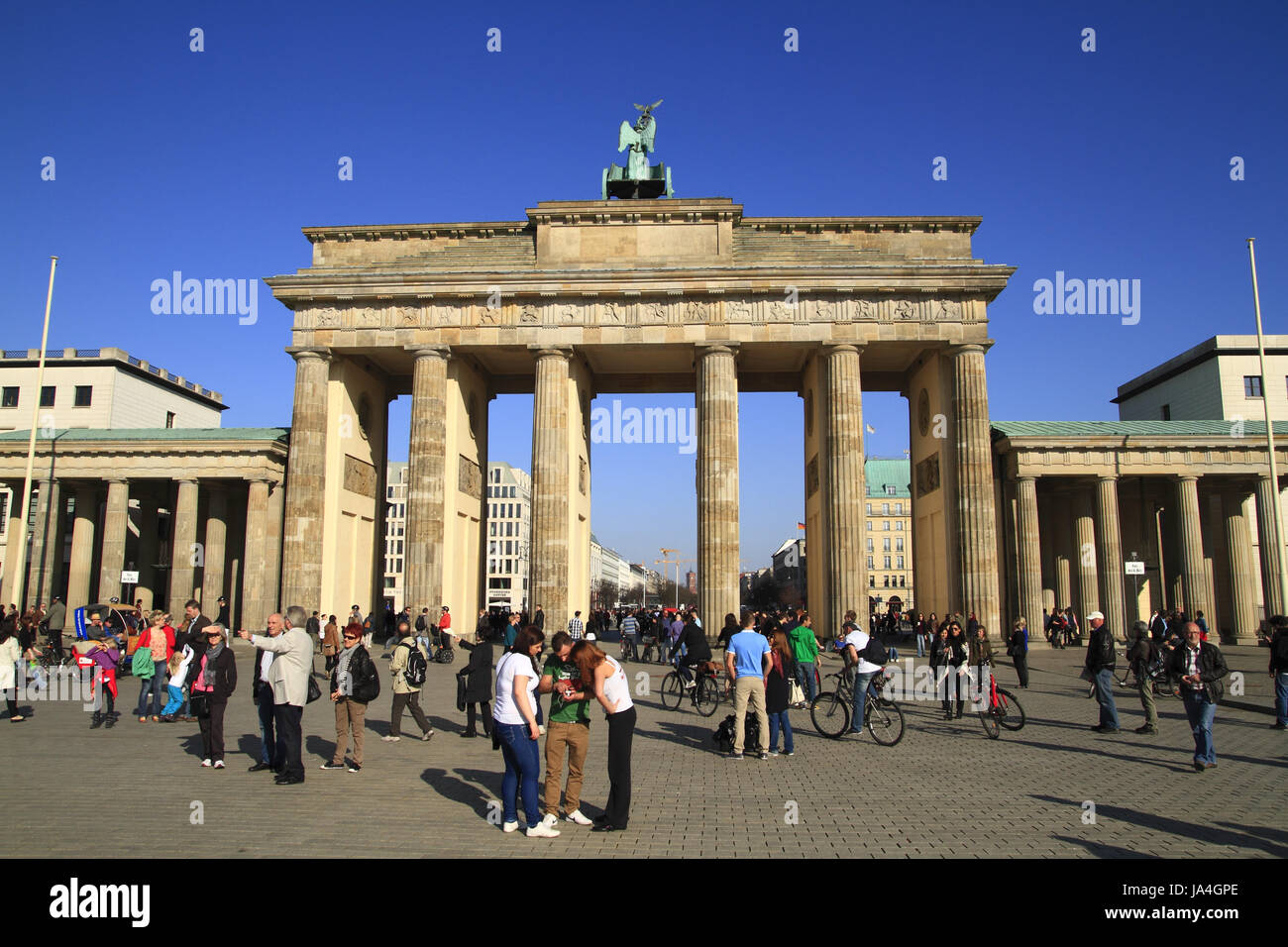 the brandenburg gate Stock Photo - Alamy