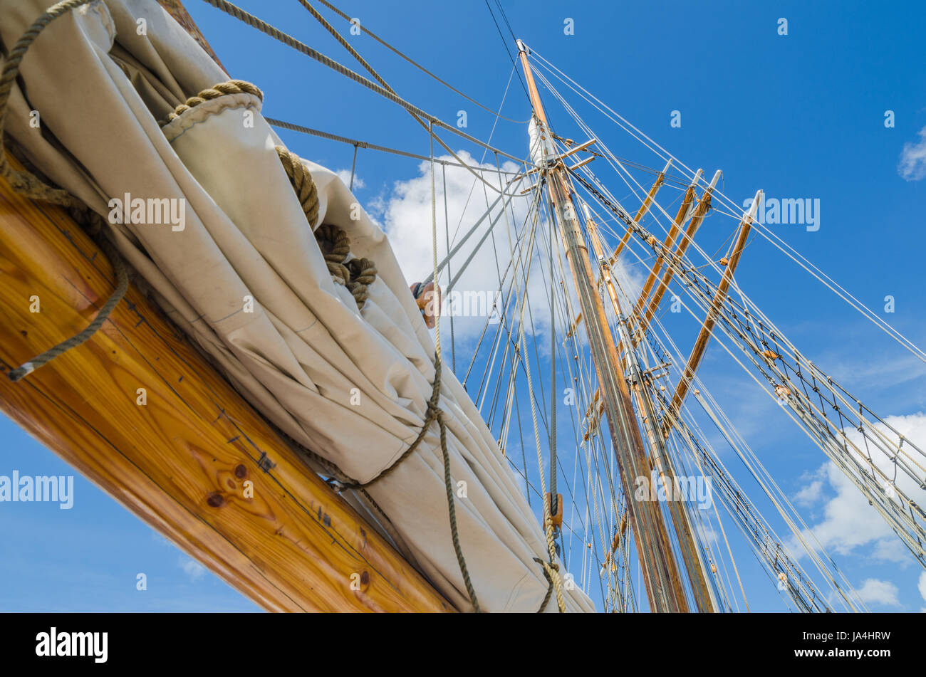 Folded sail hi-res stock photography and images - Alamy