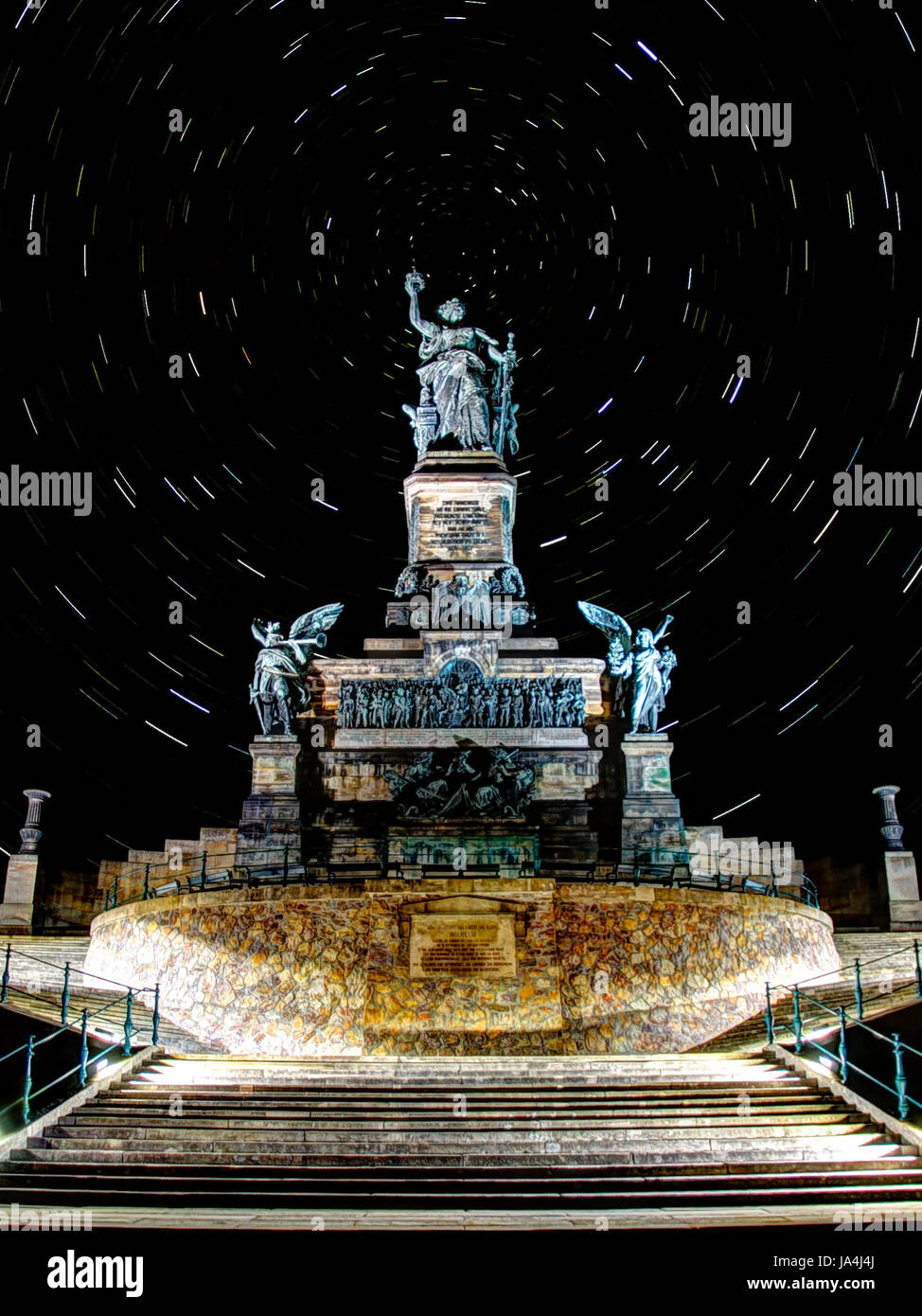 monument with star turn Stock Photo - Alamy