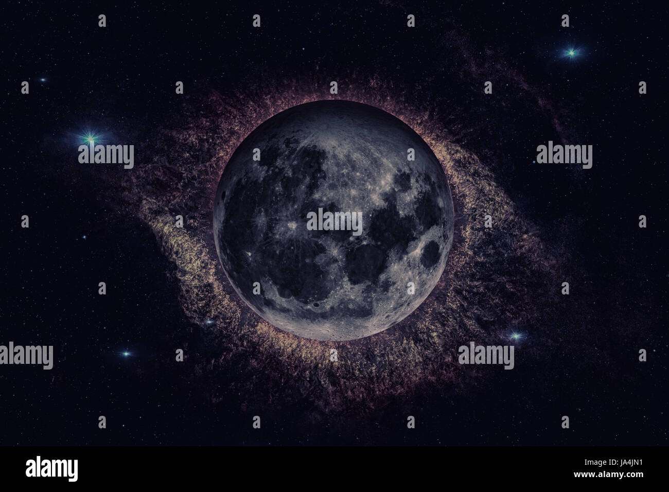 Solar System - Earths Moon. The Moon is Earth's only natural satellite ...