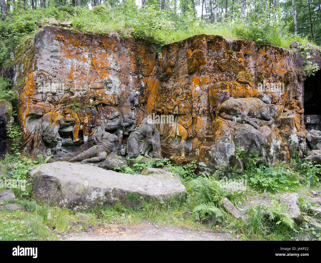 religious, famous, baroque, sculpture, relief, landmark, czech ...