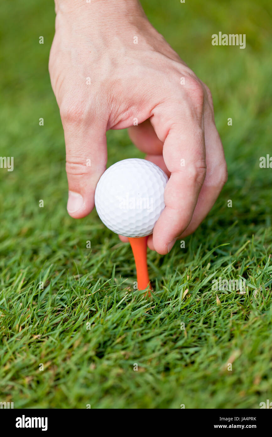 Tea gulf ball golf ball hi-res stock photography and images - Alamy