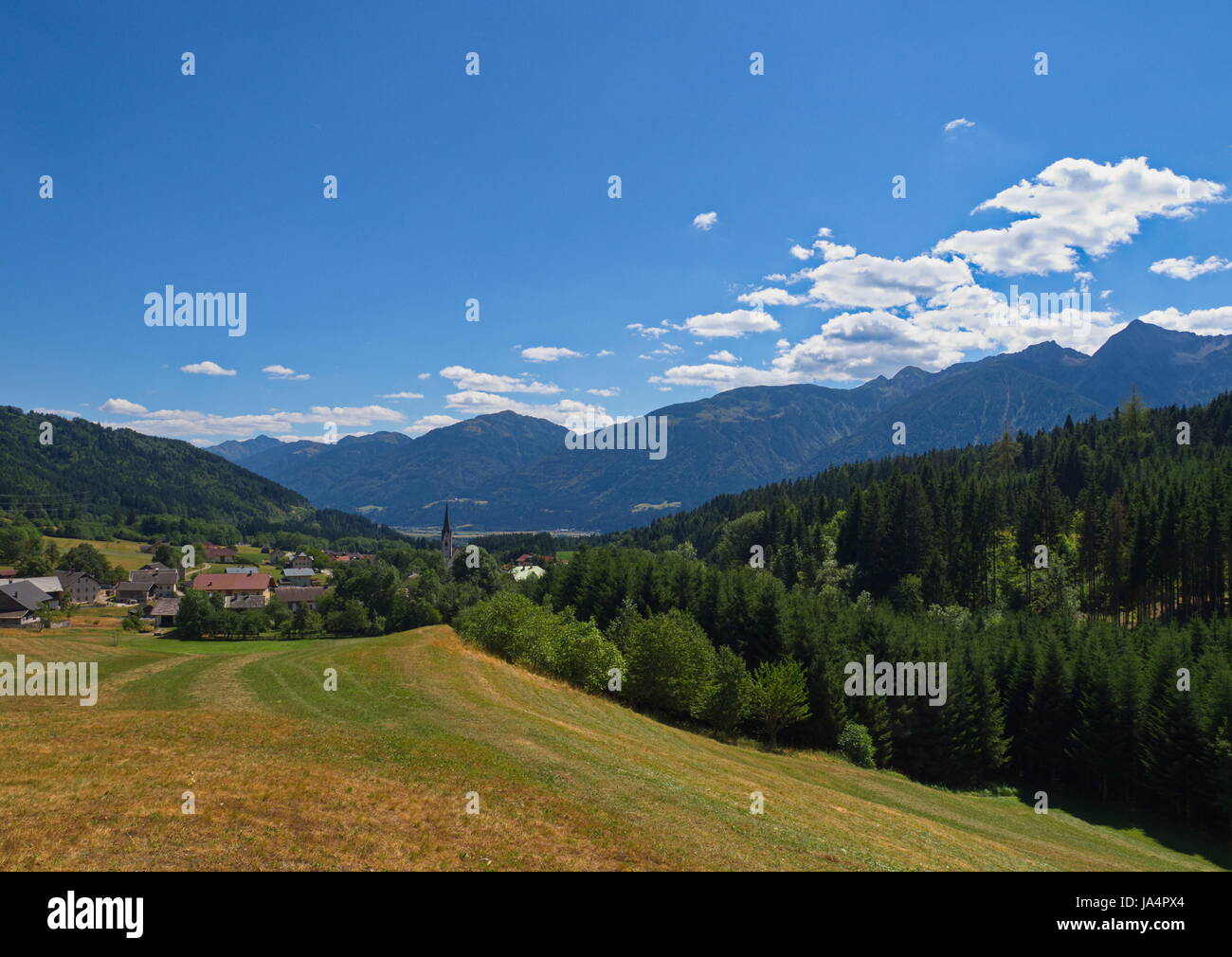 gailtal in laas Stock Photo - Alamy