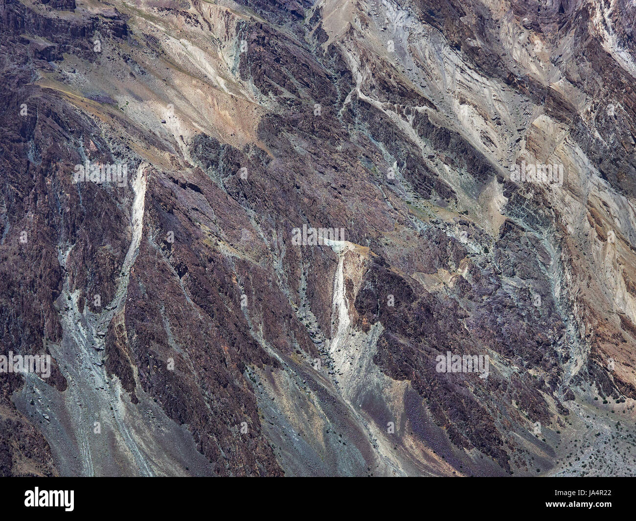 The huge vertical wall of the sedimentary rock is a different cove ...