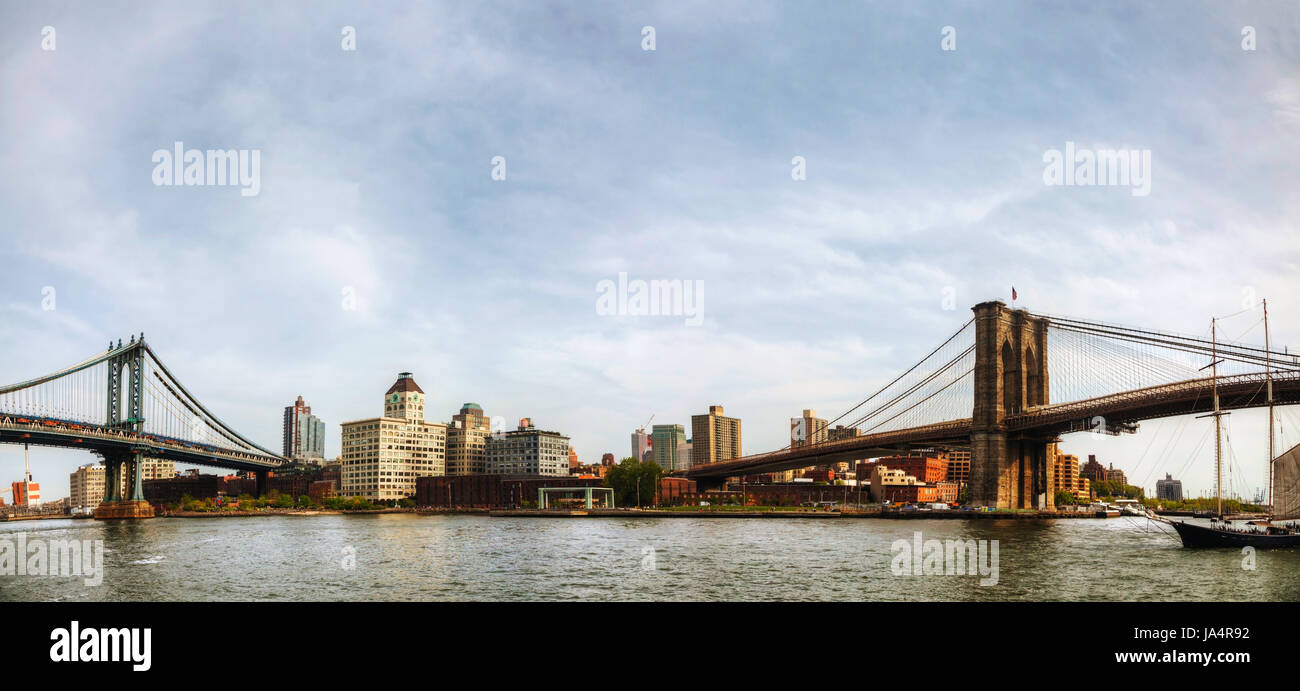 travel, city, town, metropolis, bridge, sunrise, usa, america, vessel ...