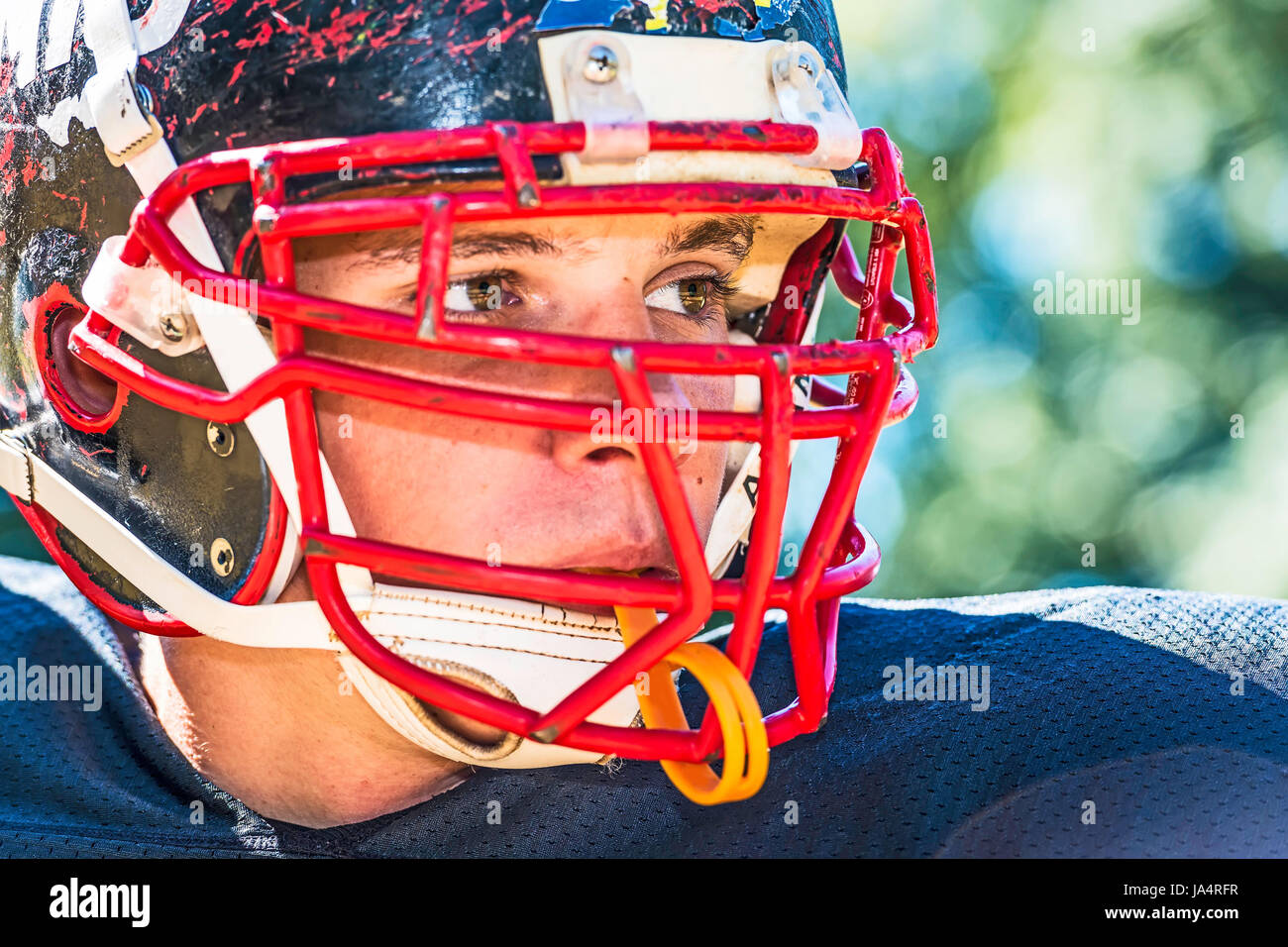 Shadow Throwing American Football High Resolution Stock Photography and ...