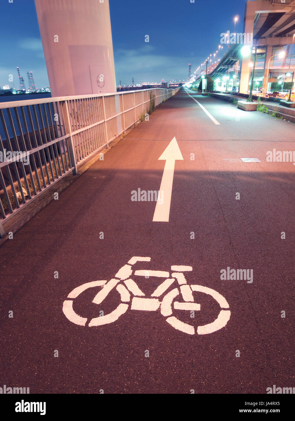 city, town, night, nighttime, outdoor, illumination, road, bike ...