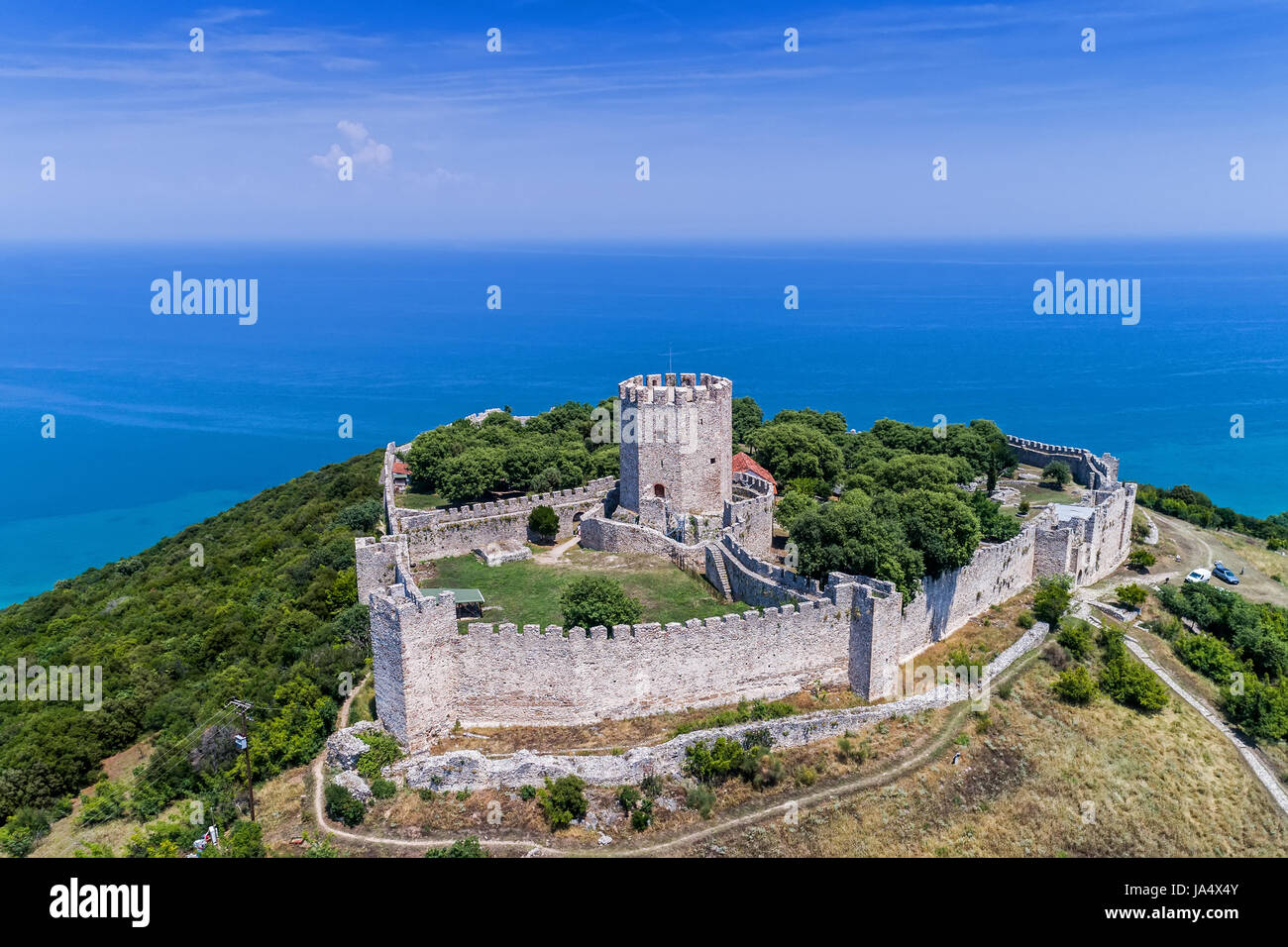 Macedonia castle hi-res stock photography and images - Alamy
