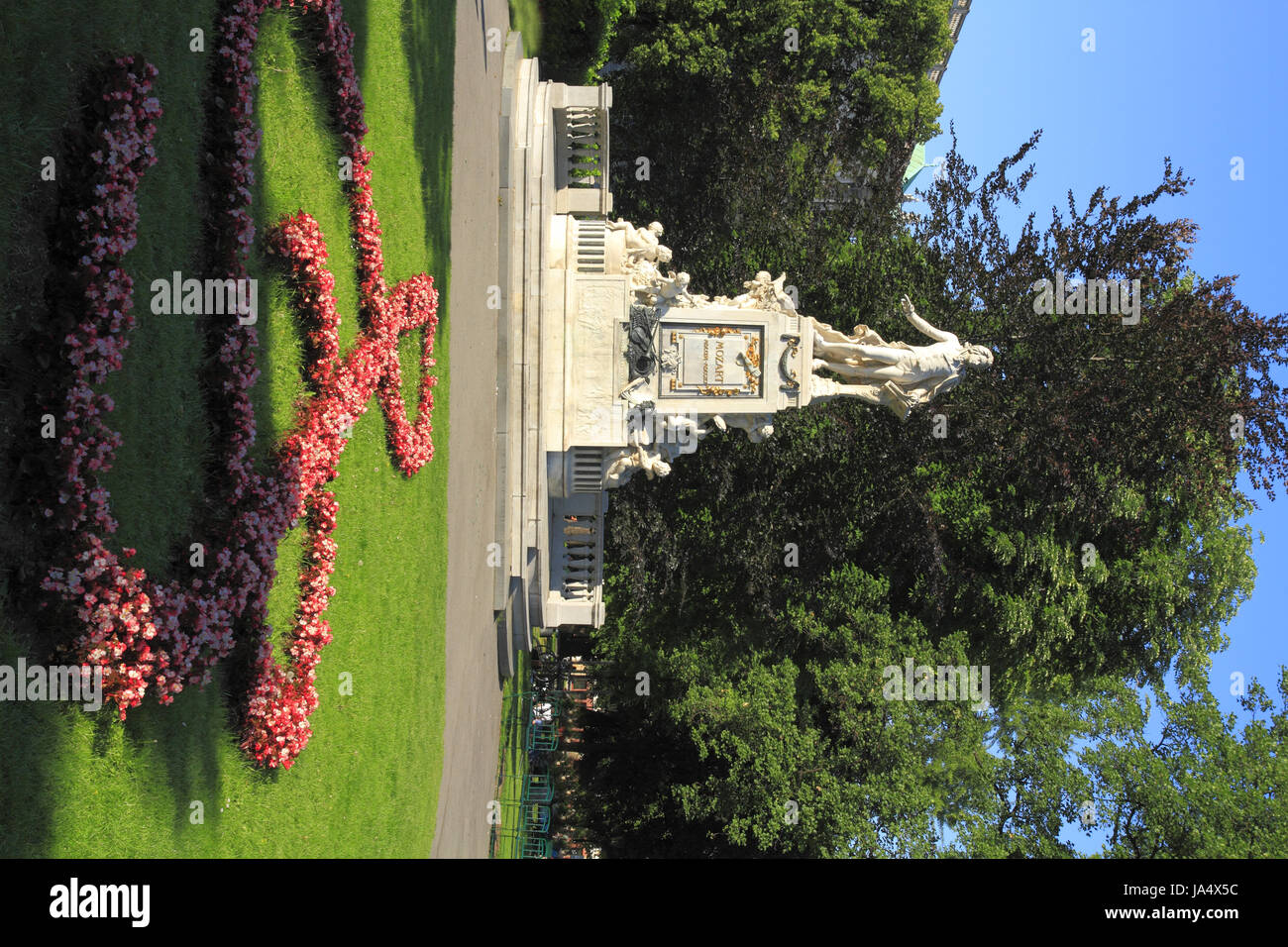 park, garden, statue, vienna, sculpture, austria, hall, travel ...