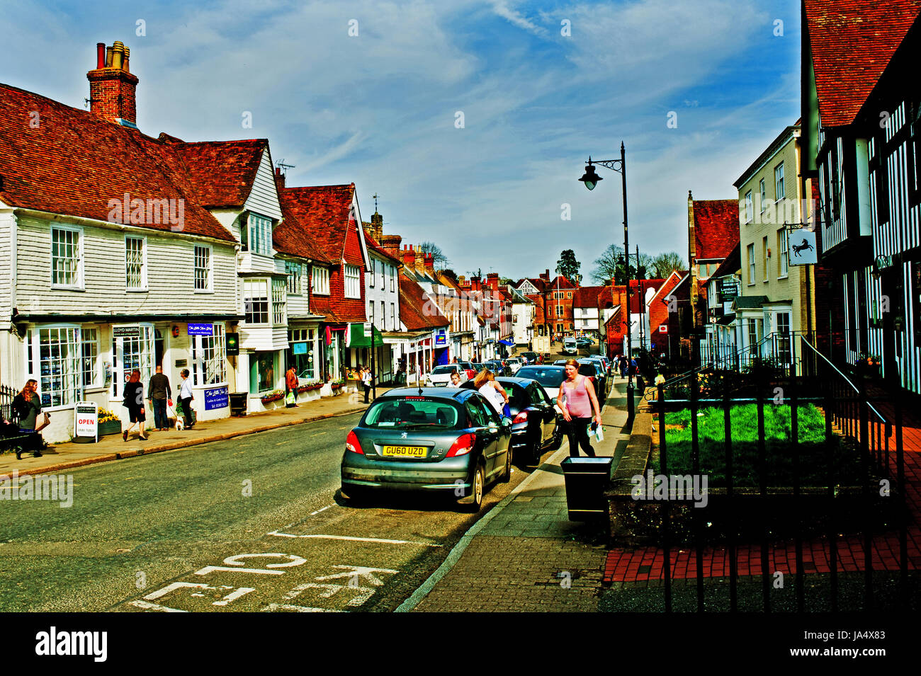 Cranbrook kent village hi-res stock photography and images - Alamy
