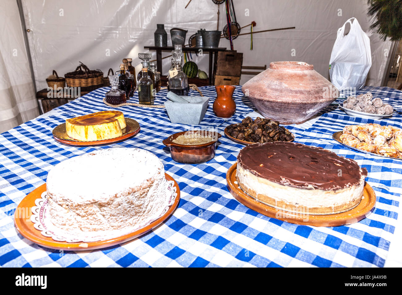 Canarian sweets stall hi-res stock photography and images - Alamy