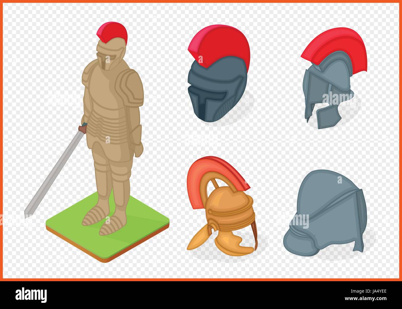 knight vector isometric Stock Vector Image & Art - Alamy