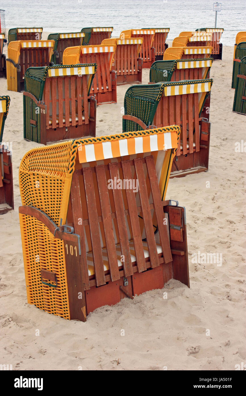 coast, reprove, beach chair, beach chairs, salt water, sea, ocean ...