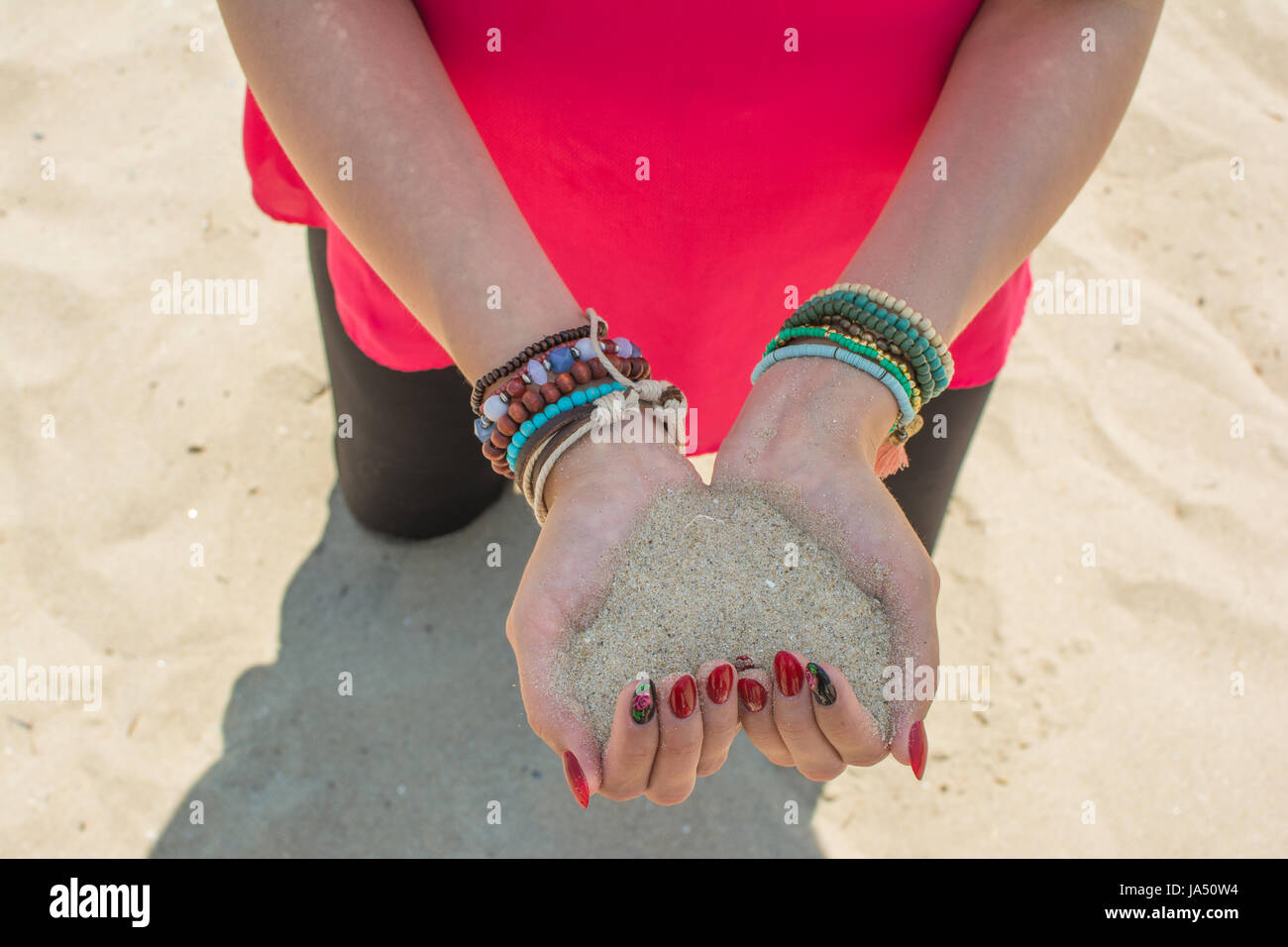 Boho heart hi-res stock photography and images - Alamy
