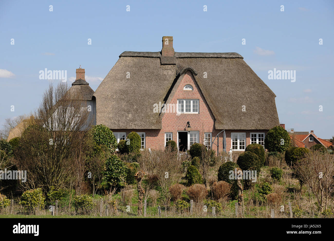 house, building, farmhouse, thatched roof, house, building, build, home ...