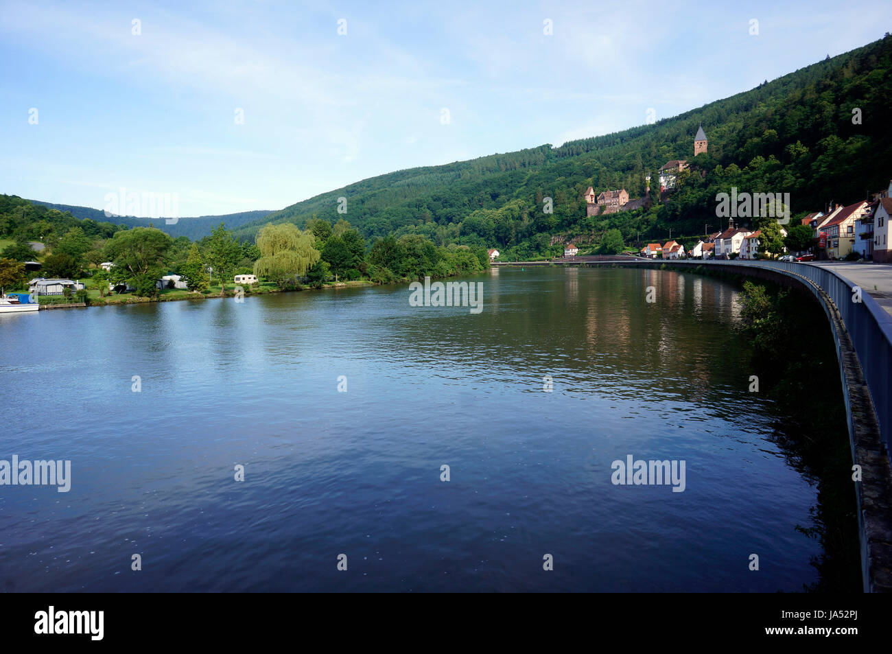 railing, camping ground, landscape, scenery, countryside, nature ...