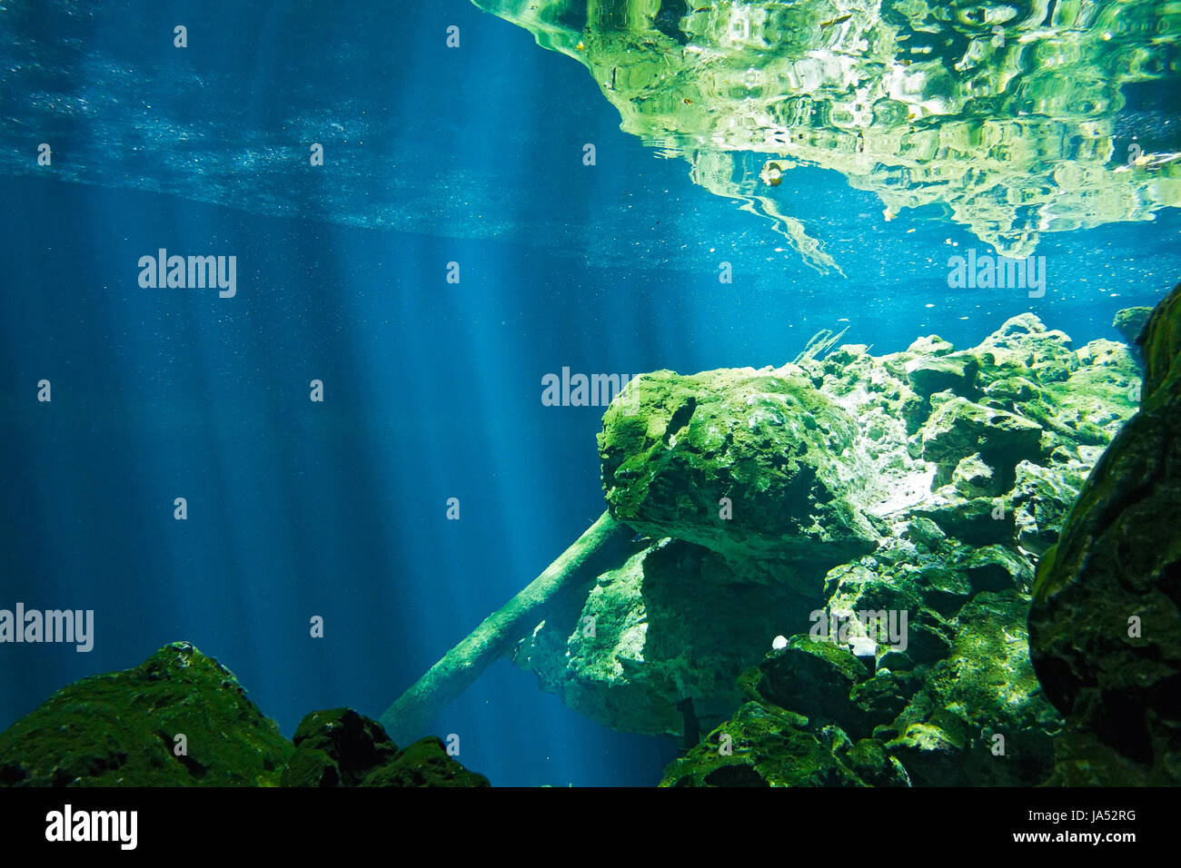 cave, rock, fresh water, lake, inland water, water, rays, stone, wood ...