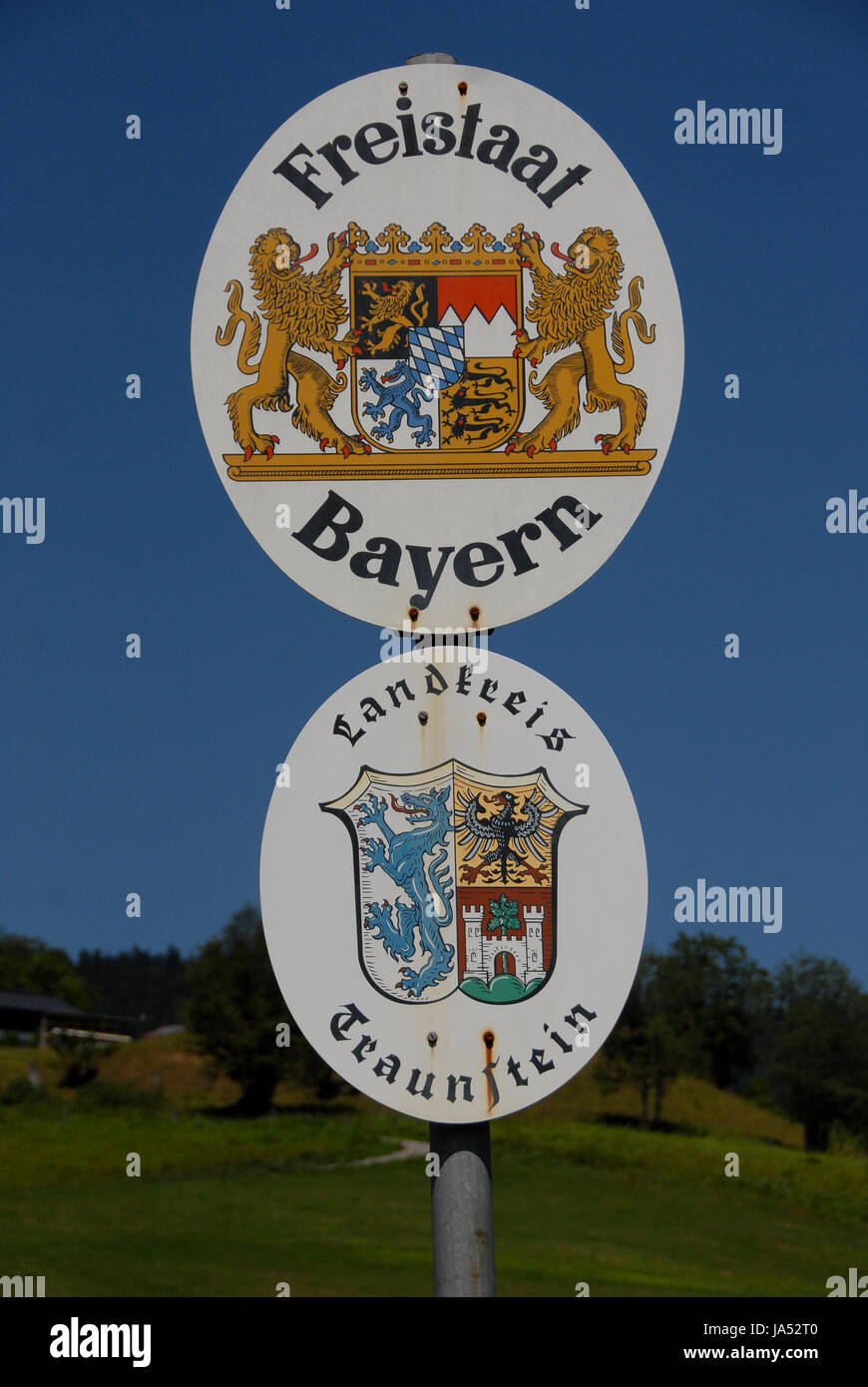 Bavaria border hi-res stock photography and images - Alamy