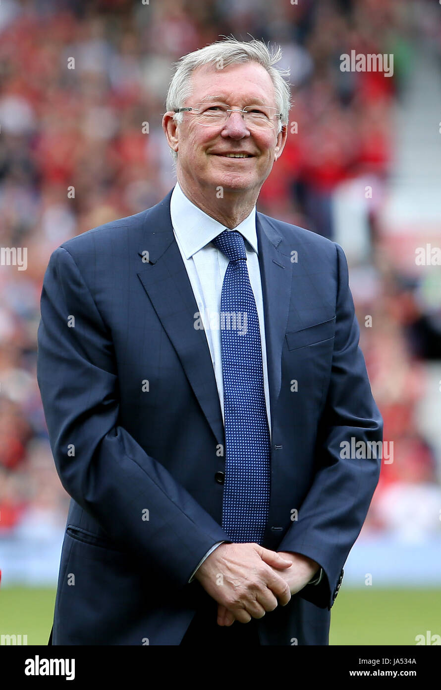 Sir Alex Ferguson during Michael Carrick's Testimonial match at Old ...