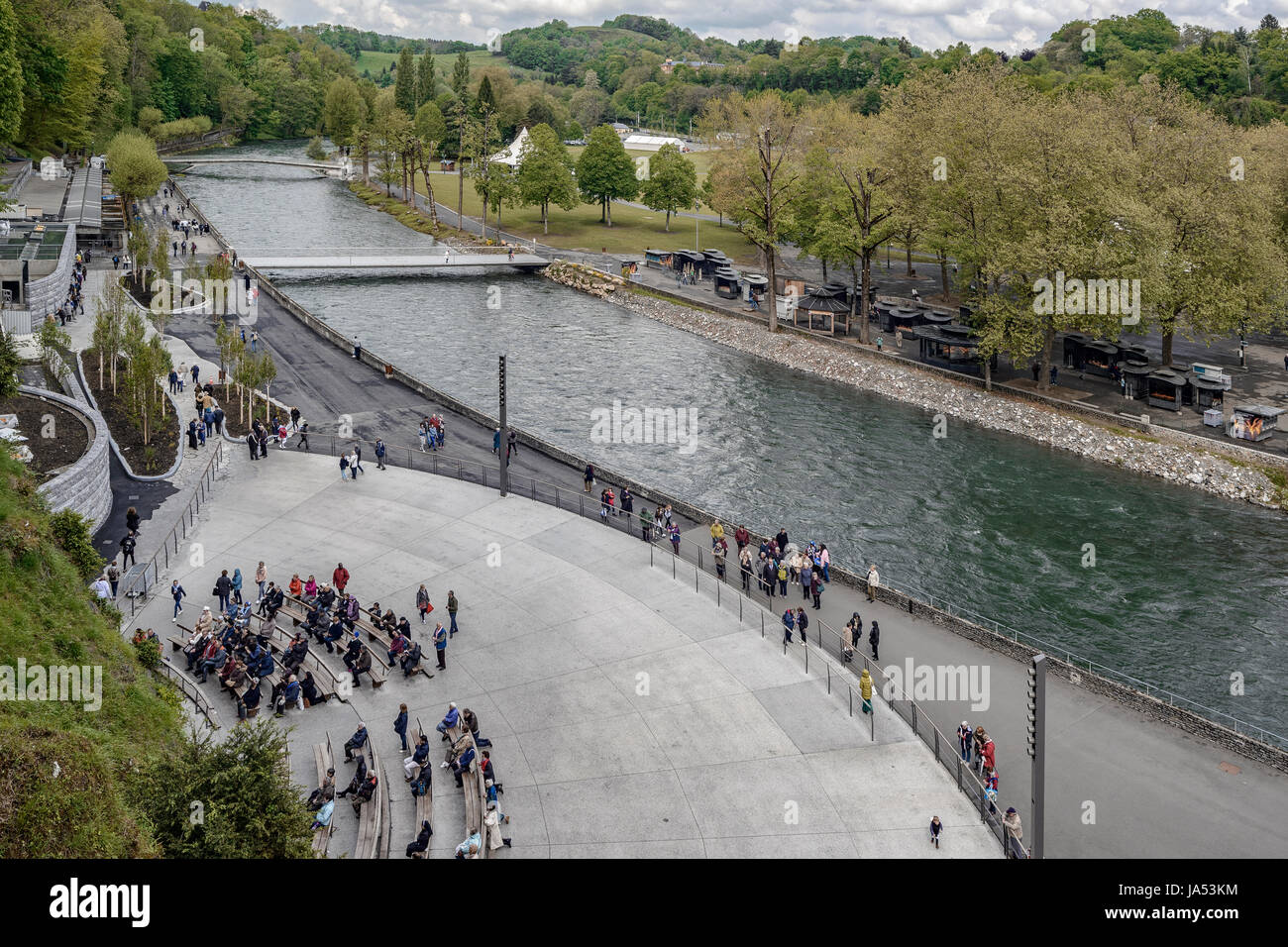 River gave de pau lourdes High Resolution Stock Photography and Images ...