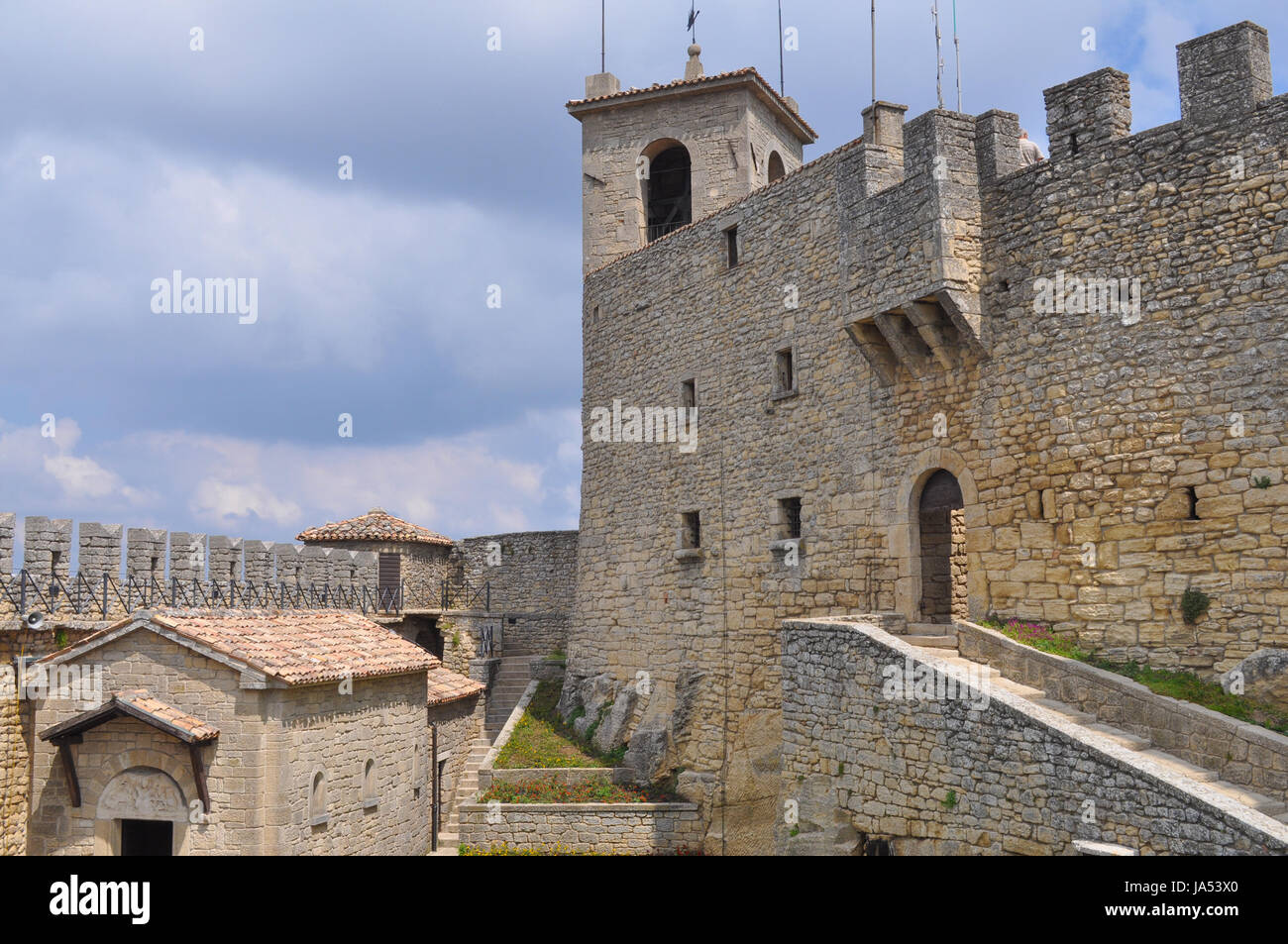 tower, stone, style of construction, architecture, architectural style ...